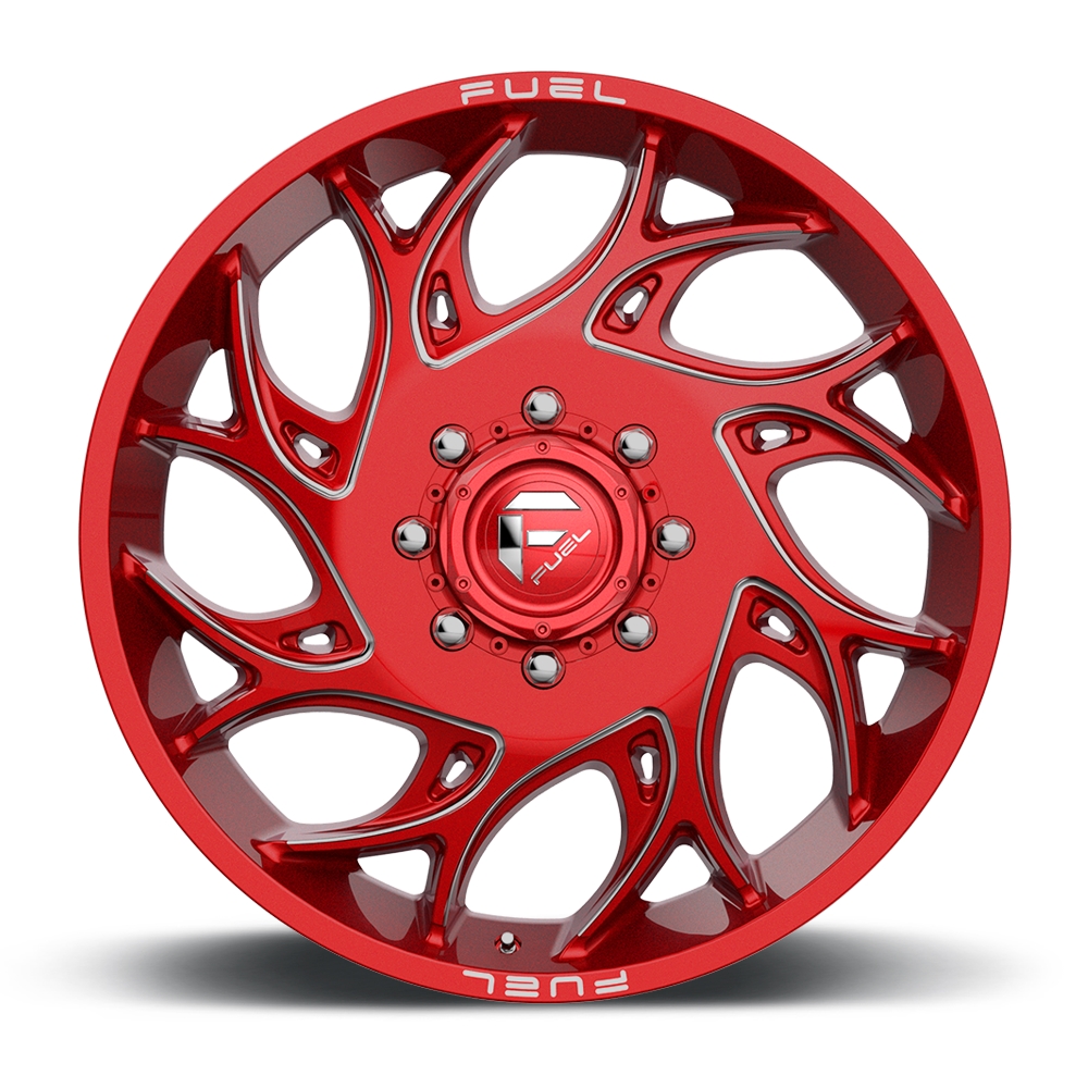 FUEL INDONESIA | Velg Fuel runner dually front d742 candy red milled